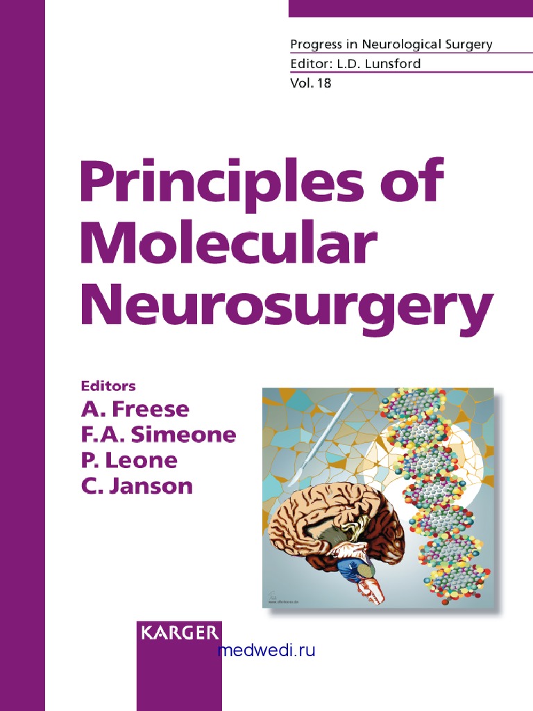 Pub - Principles of Molecular Neurosurgery | PDF | Neurosurgery ...