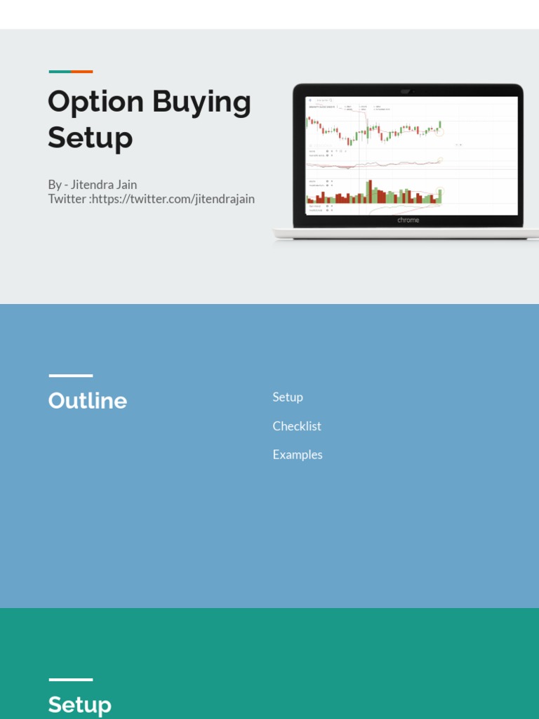 Option Buying Setup | PDF