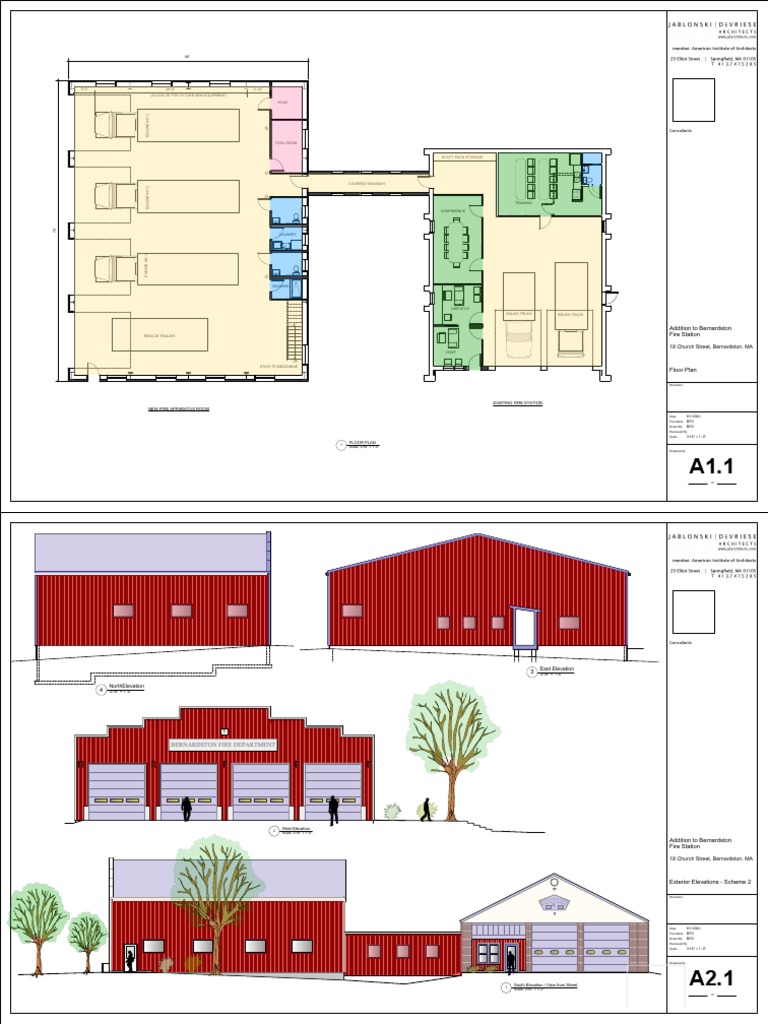 2020 08 01 Plan and Elevations | PDF | Firefighting