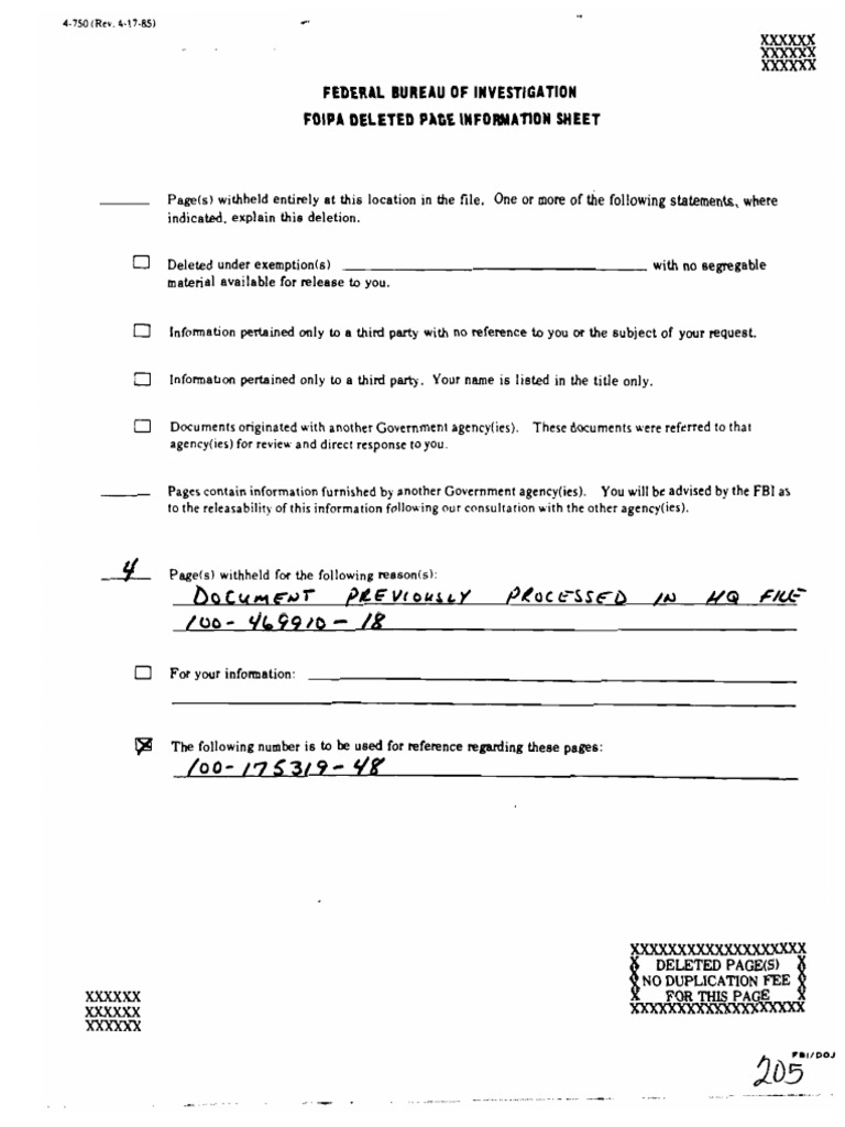 John Lennon FBI Documents - Part 2 | PDF