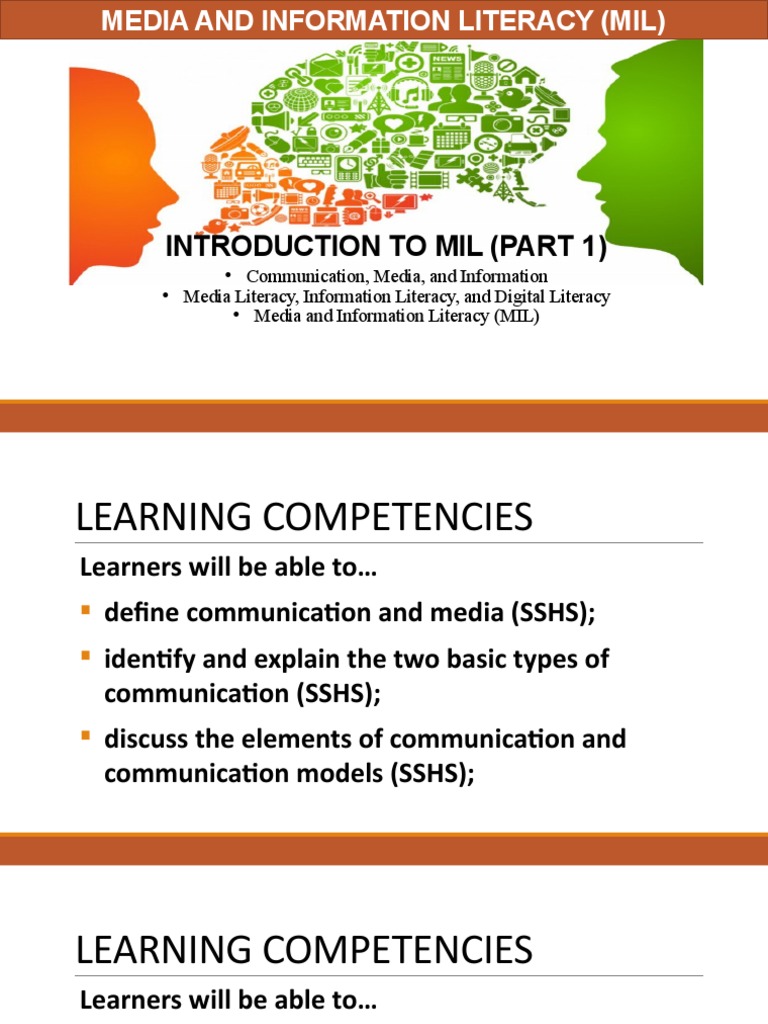 Introduction to Media and Information Literacy | PDF | Information ...