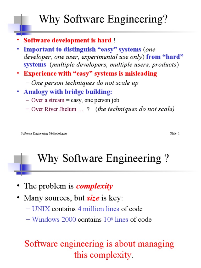 notes-SEM Lecture 1 | PDF | Software Development Process | System