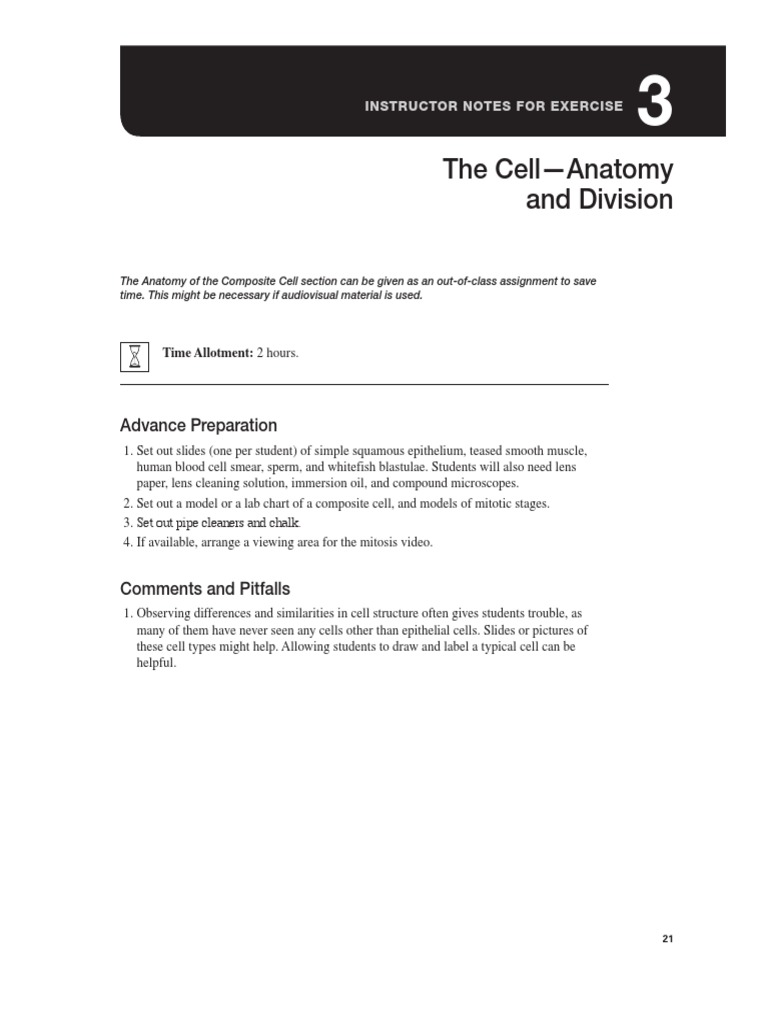 Notes - For - Cell (BOOK) | PDF | Mitosis | Endoplasmic Reticulum