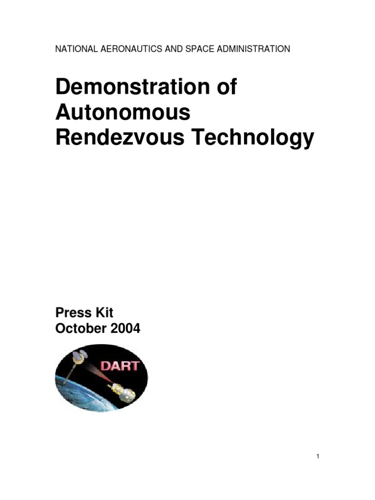 Demonstration of Autonomous Rendezvous Technology Press Kit Oct 2004 ...