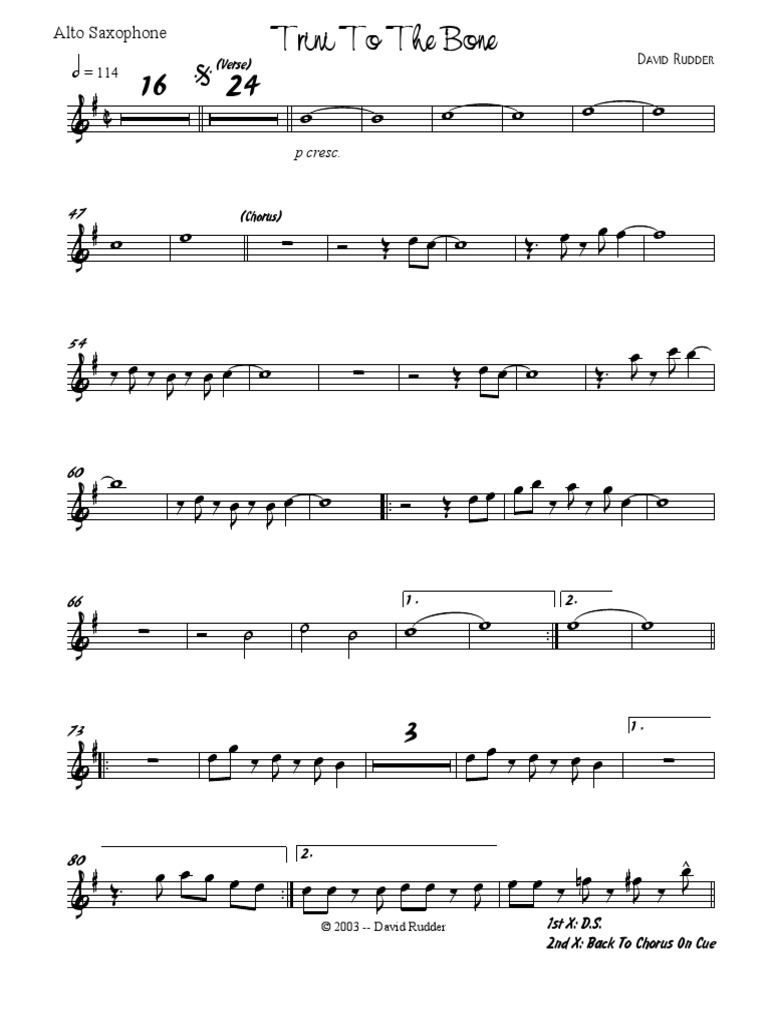 Trini To The Bone - David Rudder - Full | PDF | Song Structure ...
