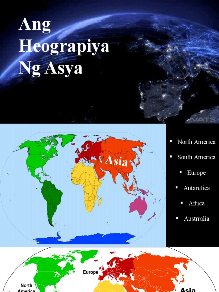 Ang Heograpiya NG Asya | PDF