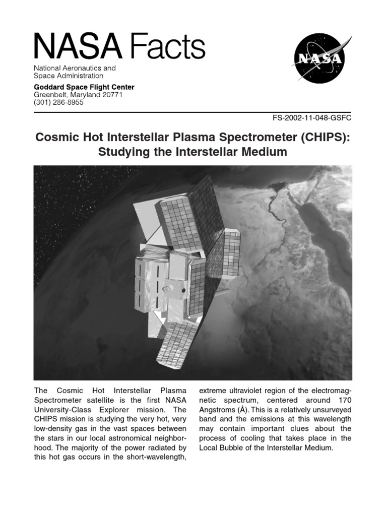 CHIPS: Exploring Interstellar Plasma | PDF | Interstellar Medium ...