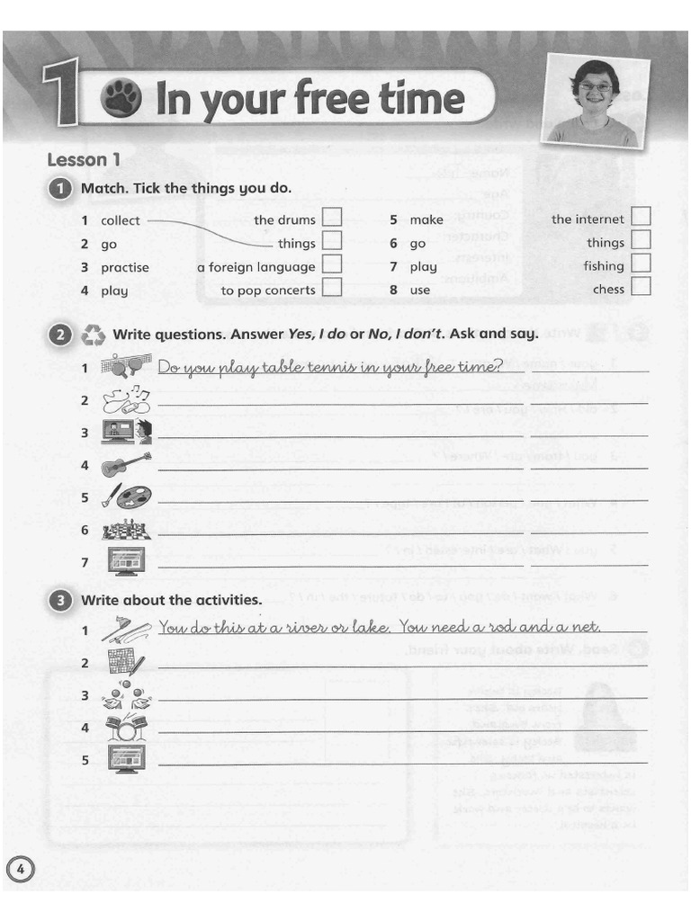 Tiger 6 Unit 1 Ab | PDF