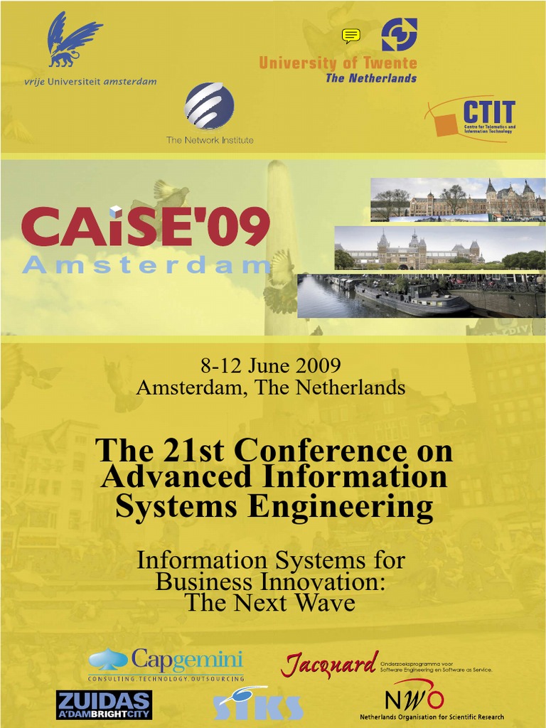 The 21st Conference On Advanced Information Systems Engineering | PDF ...