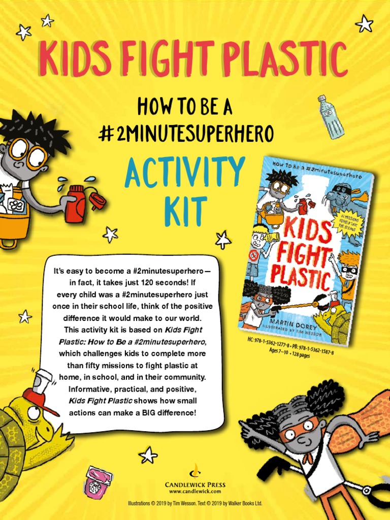 Kids Fight Plastic: How To Be A #2minutesuperhero Activity Kit | PDF ...