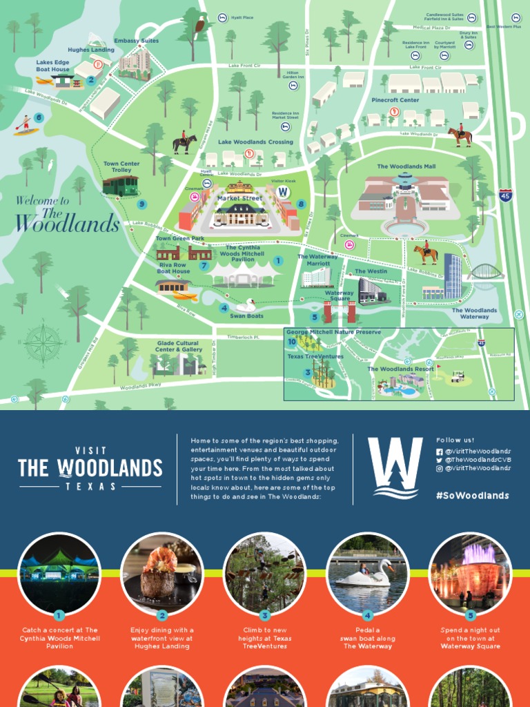 Woodlands Trolley Route and Map Guide | PDF | Hotel | Hospitality Industry