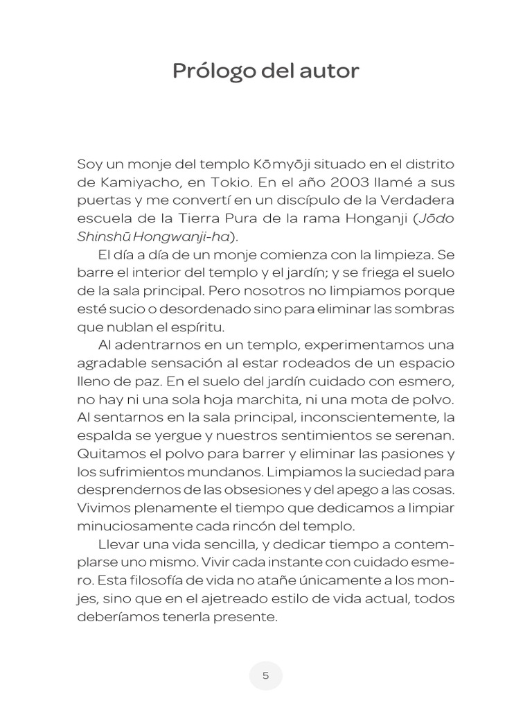 Manual de Limpieza de Un Monje | PDF | zen | Nāstika