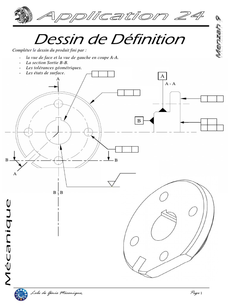 Application 24 Dessin de Définition | PDF