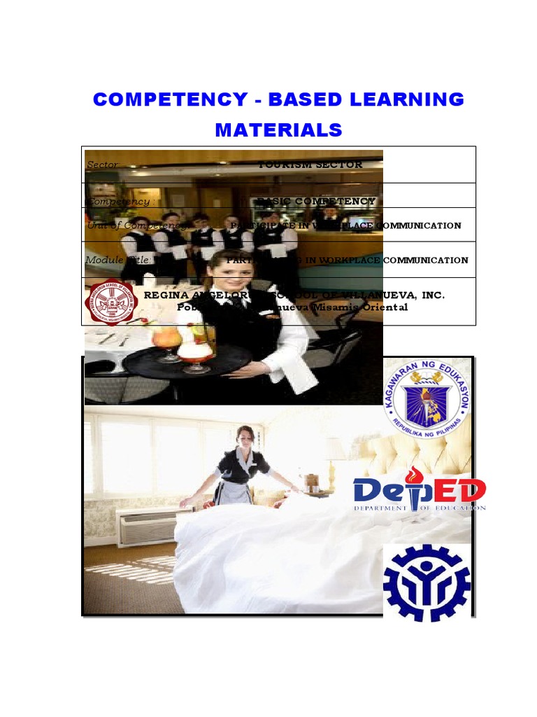 Basic Uc1 Participate in Workplace Commu | PDF | Competence (Human Resources) | Nonverbal ...