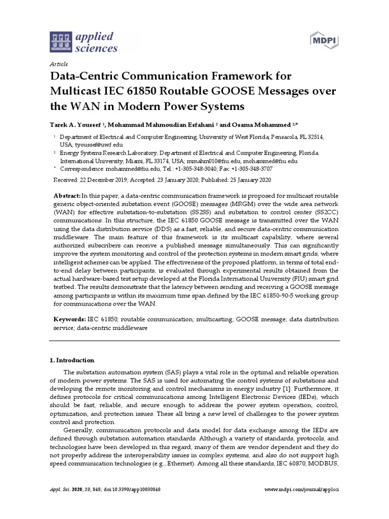Data-Centric Communication Framework For Multicast | PDF | Computer Network | Computer Architecture