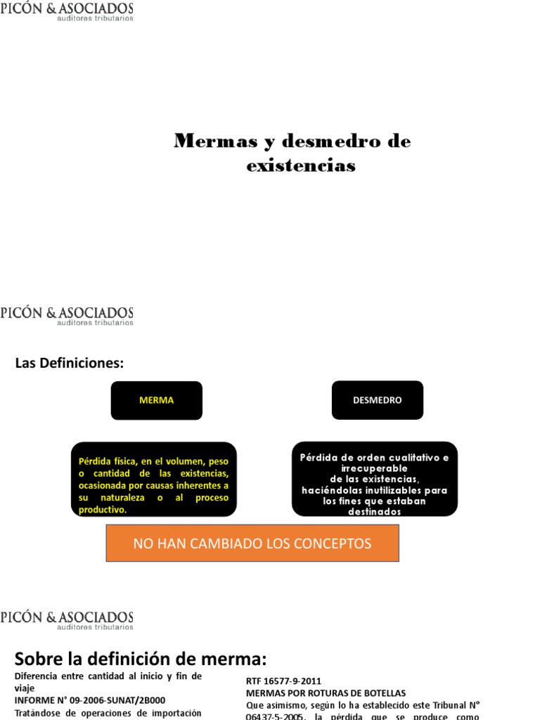 Luis Castro Mermas y Desmedros PDF | PDF | Naturaleza | Business