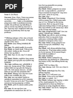 Audition Script The Hows of Us | PDF