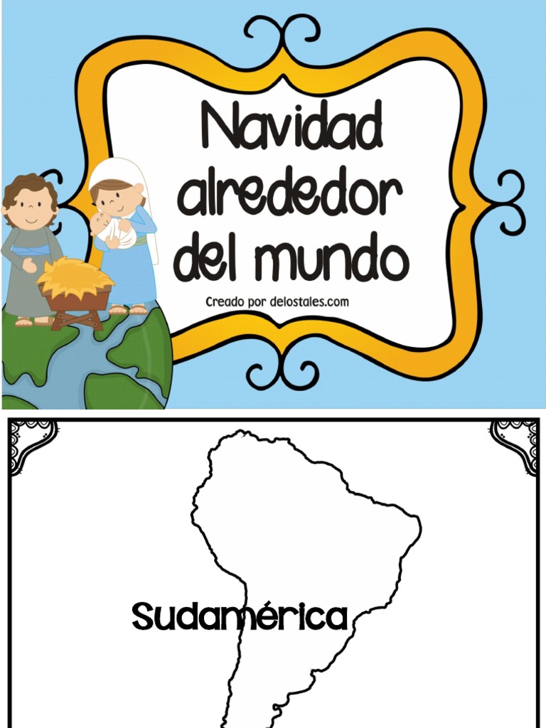 Navidad Alrededor Del Mundo - América | PDF | Nochebuena | Navidad