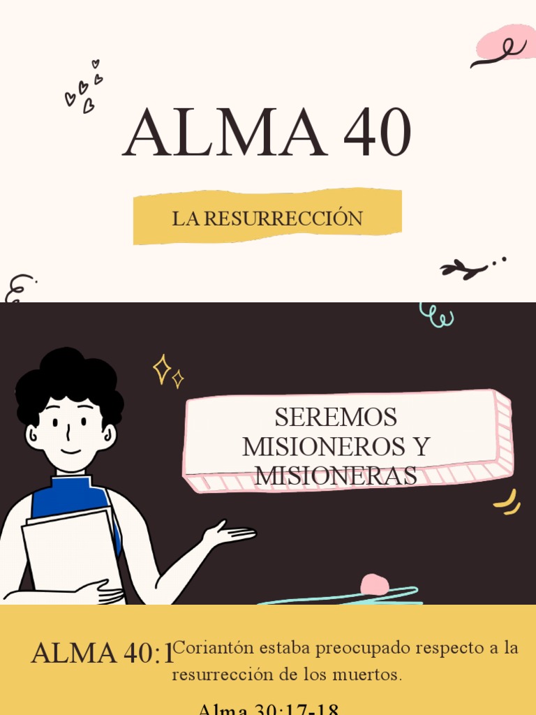 Alma 40 | PDF | Resurrección | Alma
