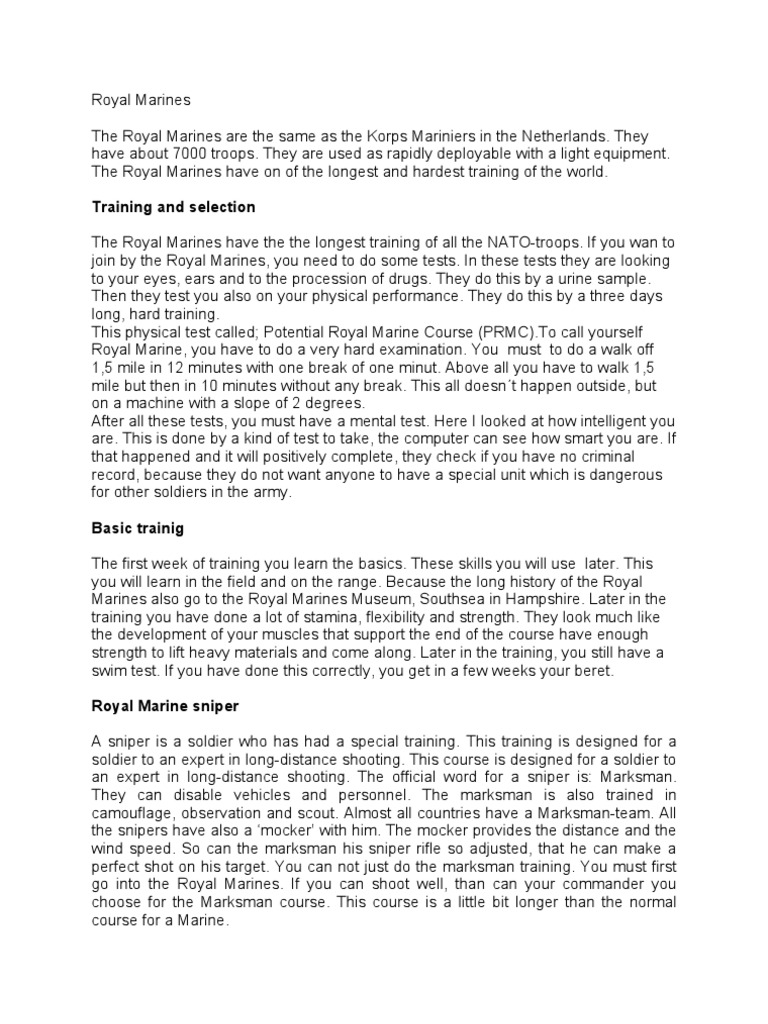 MARINES | PDF | Marksman | Military Science