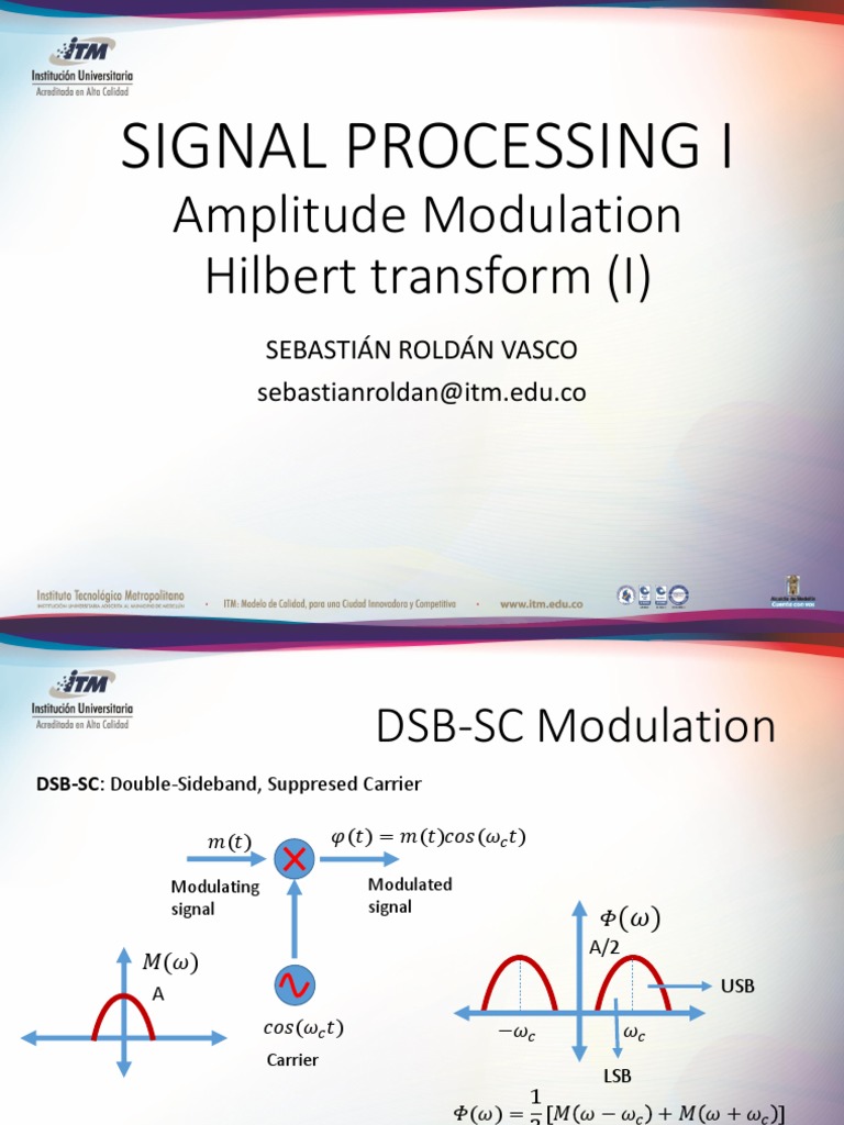 Session 21 - Modulation (I) | PDF | Modulation | Physical Layer Protocols