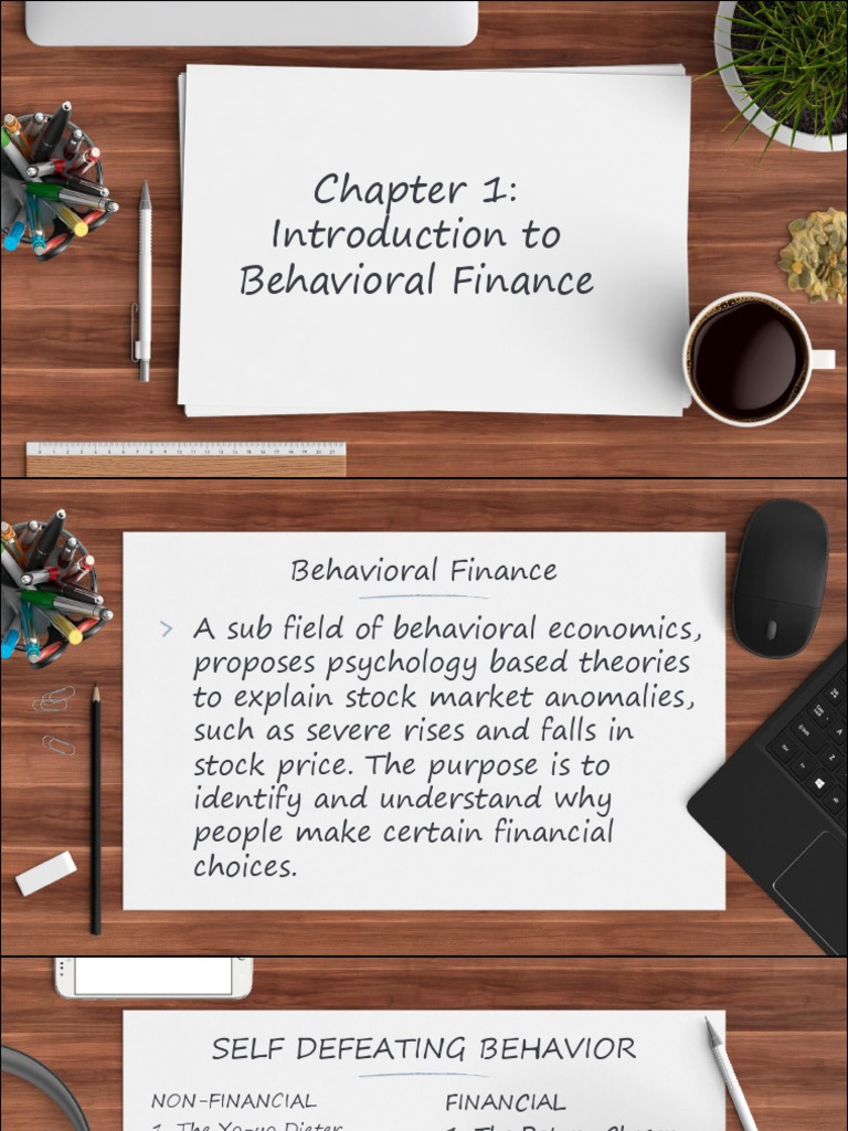 Introduction to Behavioral Finance | PDF | Bias | Efficient Market ...