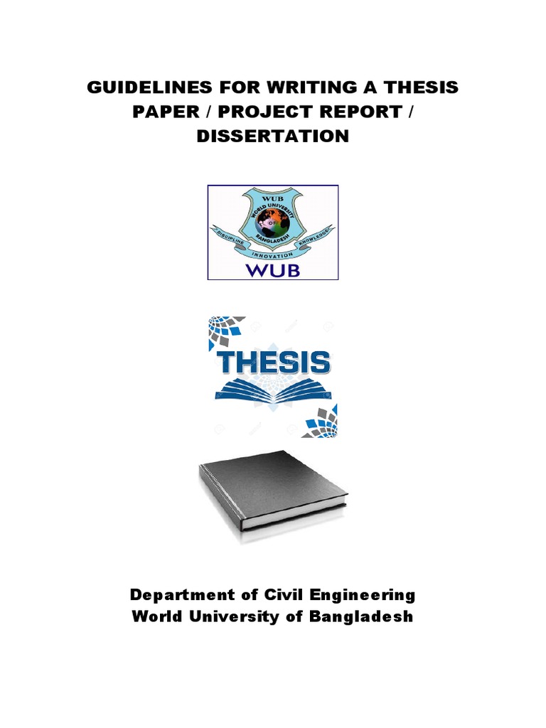Civil Engineering-Project-Thesis Format | PDF | Thesis | Data Analysis