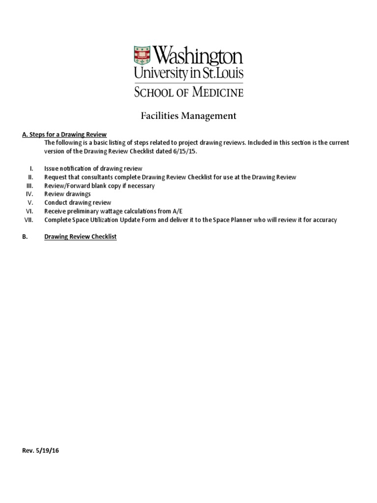 Drawing Review Checklist 1 | PDF | Duct (Flow) | Elevator