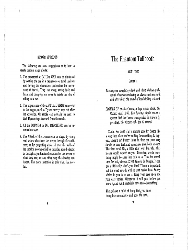 Phantom Tollbooth PDF | PDF