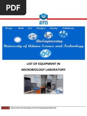 Microbiology Lab Equipment List