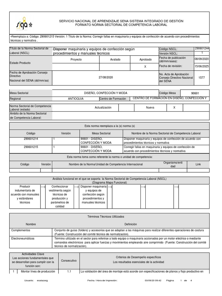 Disponer Maquinaria y Equipos de Confección | PDF | Generador eléctrico ...