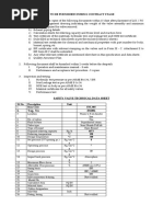 Storage Tank Data Sheet | PDF | Roof | Mechanical Engineering