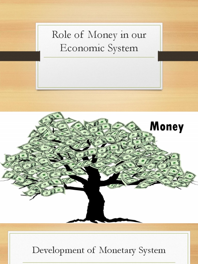1 The Role of Money in Our Economic System | PDF | Banknote | Coins