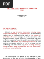 Scaffolding Handover Certificate | PDF | Scaffolding | Crane (Machine)
