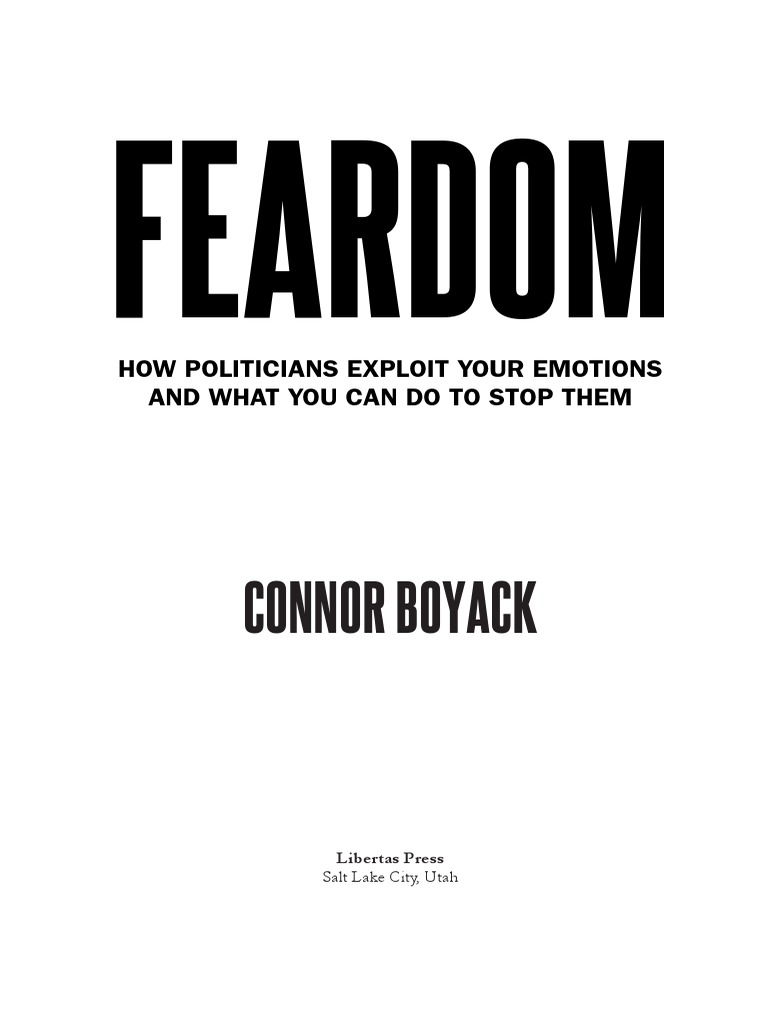 Fear as a Political Tool: An Analysis of How Fear was Used to Pass the ...