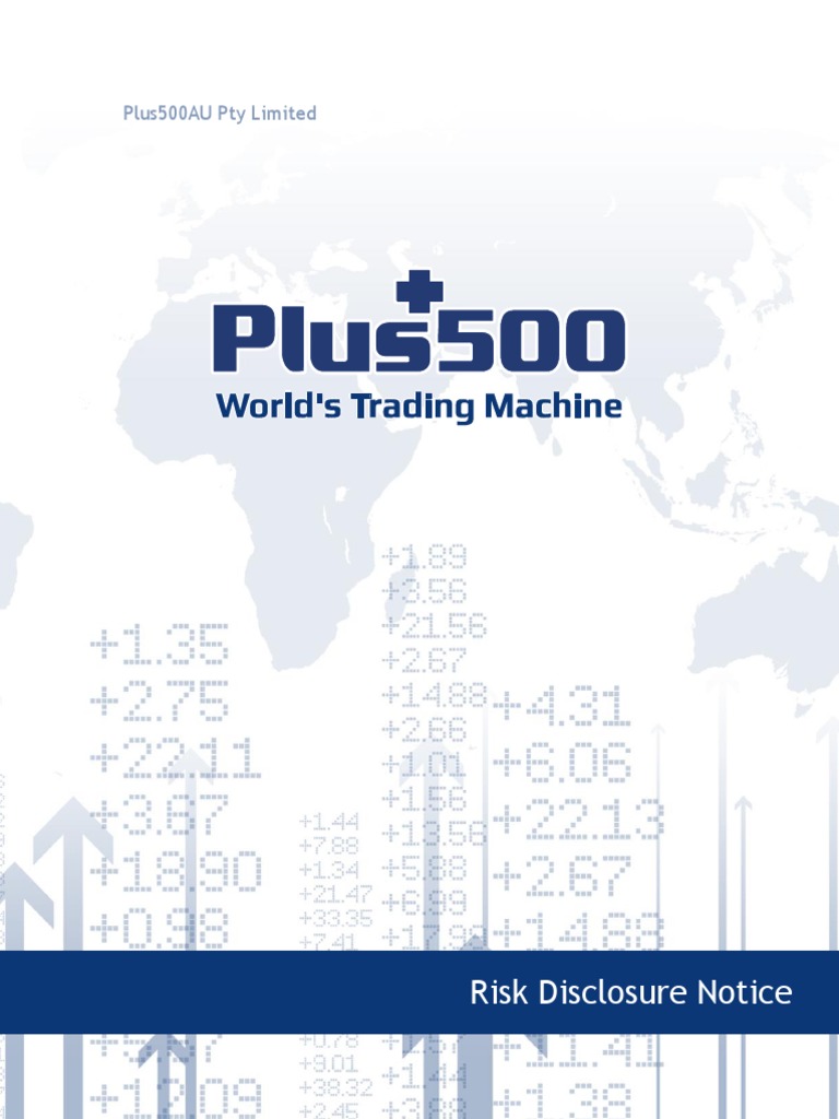 Risk Disclosure Notice: Plus500AU Pty Limited | PDF | Contract For ...