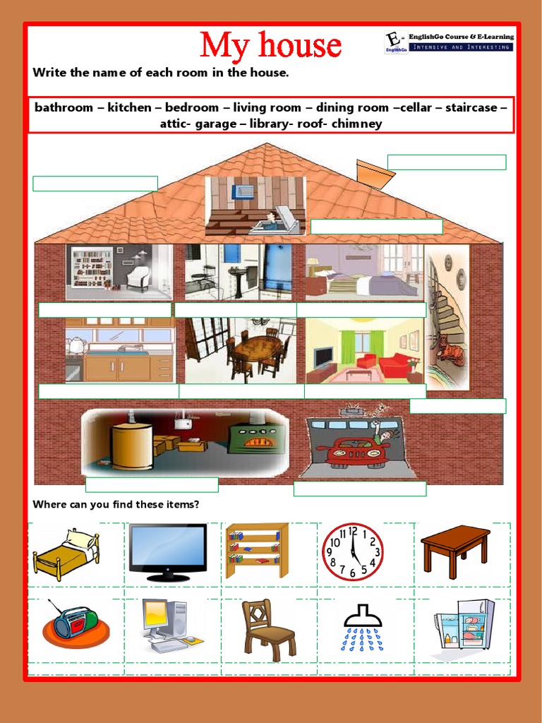 My House Fun Activities Games Icebreakers Oneonone Activiti - 90246 | PDF
