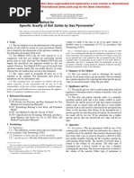 Astm C127 | PDF | Density | Construction Aggregate