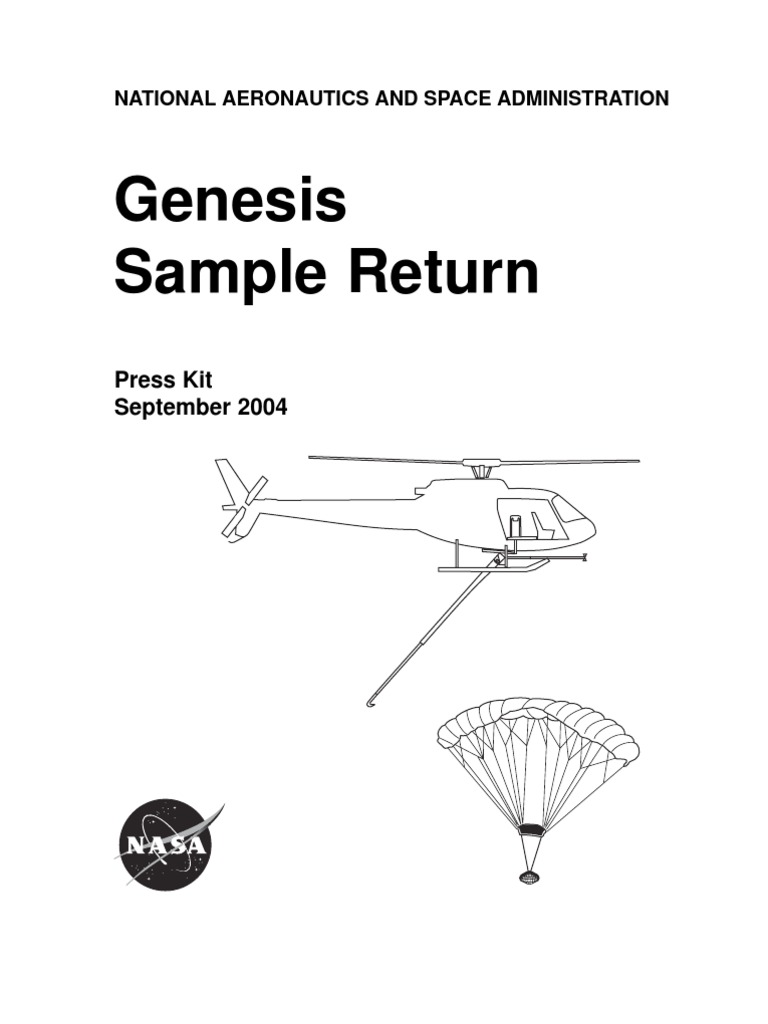 Genesis Sample Return Press Kit | PDF | Solar Flare | Sun