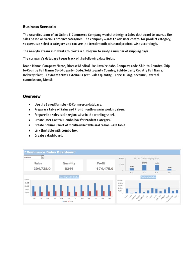 Business Scenario | PDF | Histogram | Analytics