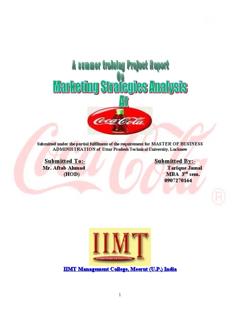 Coca Cola | PDF | Coca Cola | Earnings Before Interest