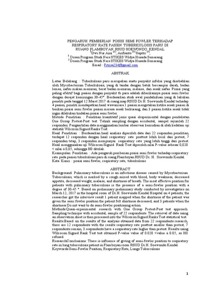 Posisi Semi Fowler | PDF