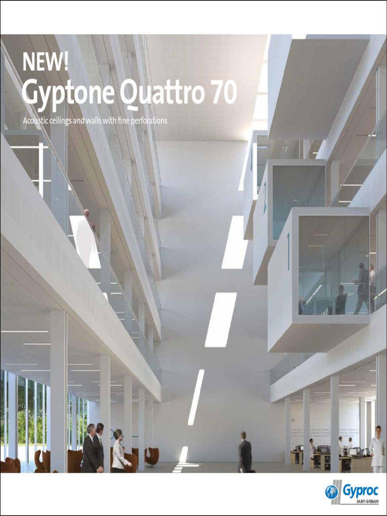 The Gyptone Quattro 70 Range: A Versatile Acoustic Ceiling and Wall ...