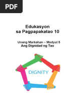 ESP 10-Module-5 | PDF