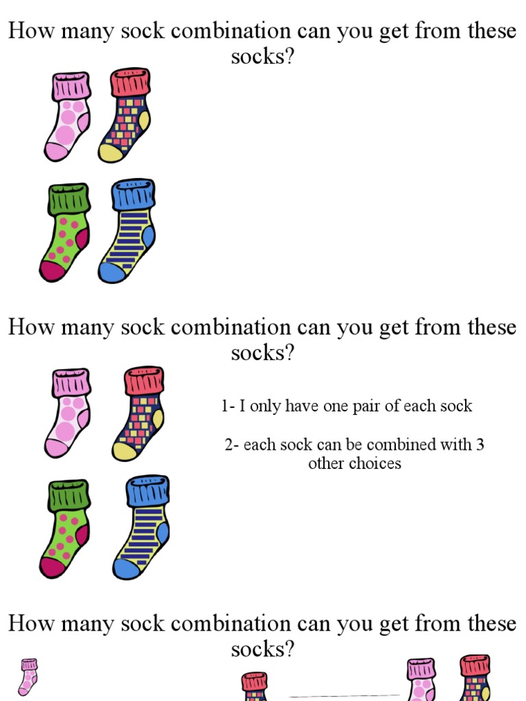 Sock Combination | PDF | Teaching Methods & Materials | Home & Garden