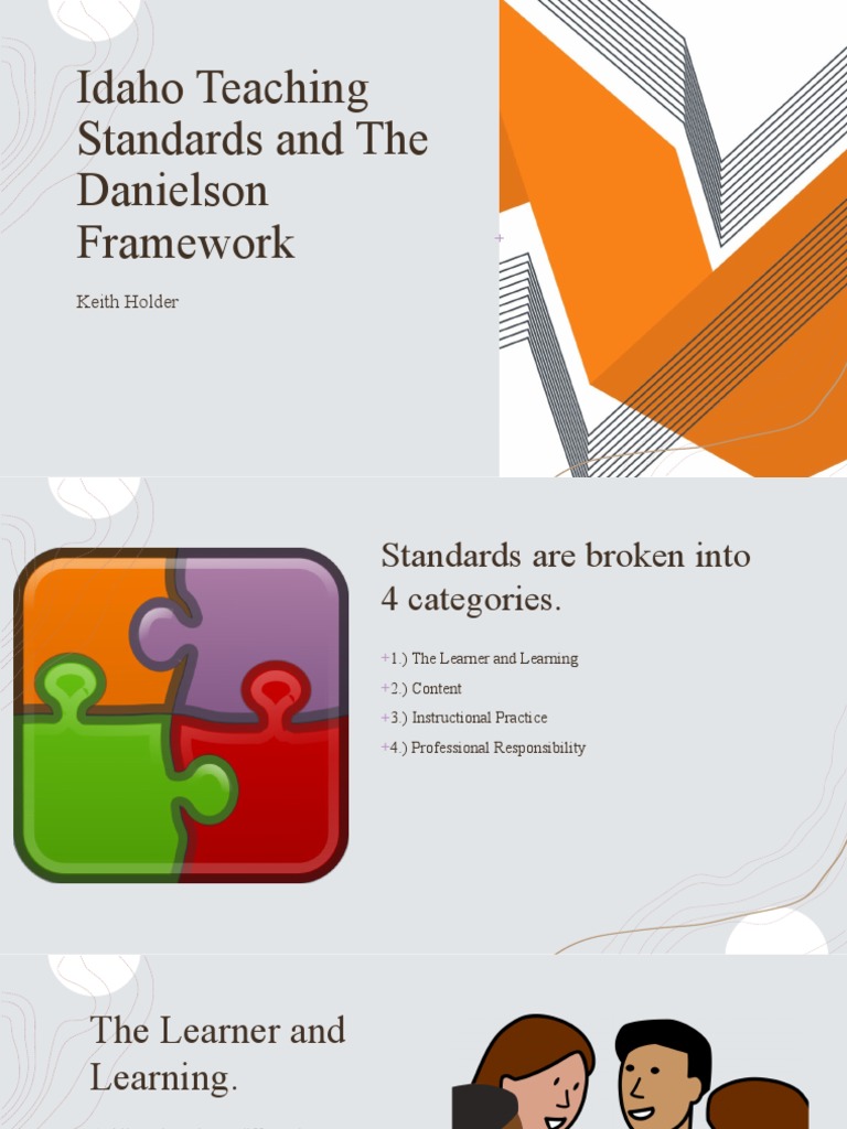 Idaho Teaching Standards and The Danielson Framework: Keith Holder ...