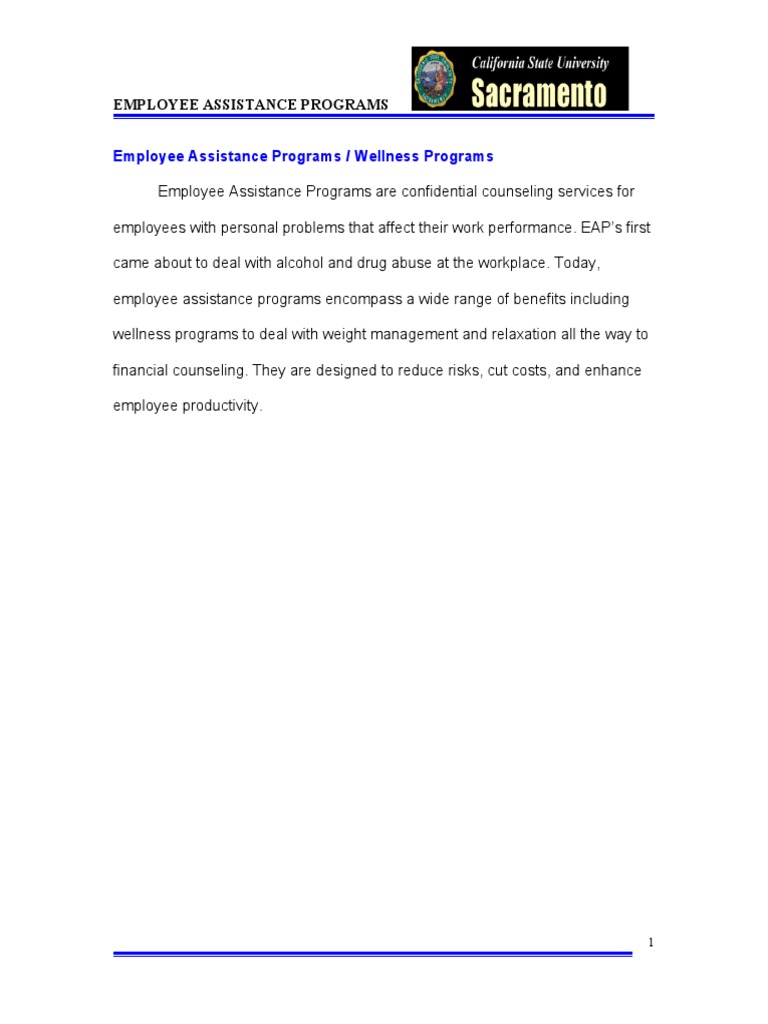 Eap - Report | PDF | Employment | Violence