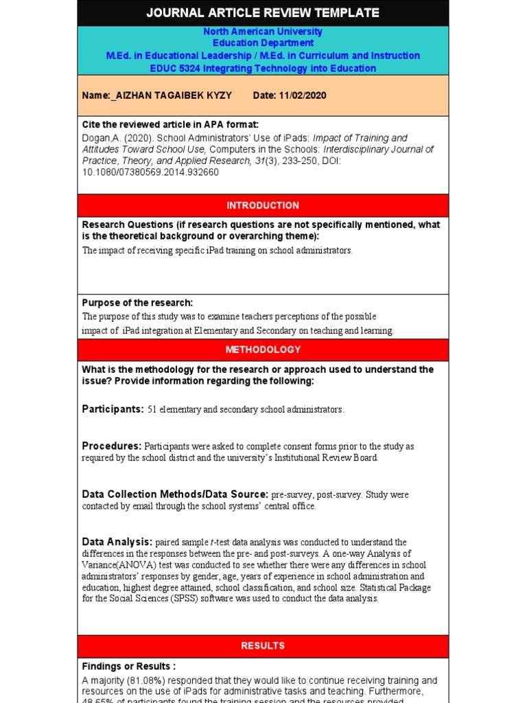 Article Review | PDF