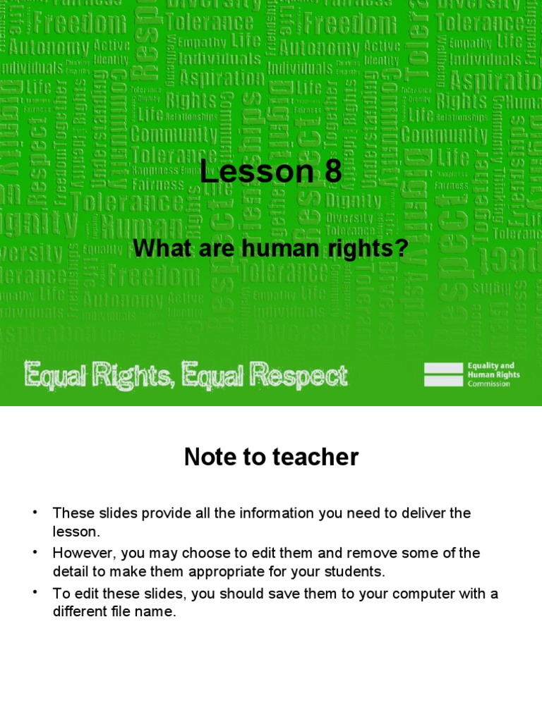 Human Rights Explained | PDF | Rights