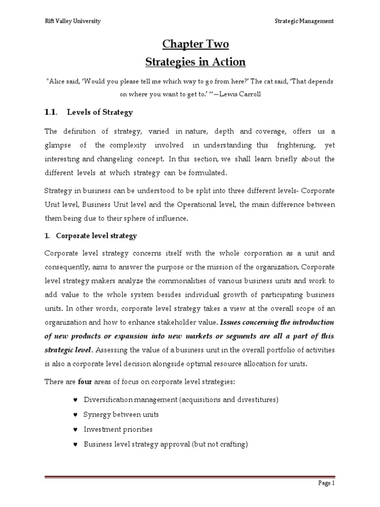SM Chapter 2 | PDF | Strategic Management | Apple Inc.